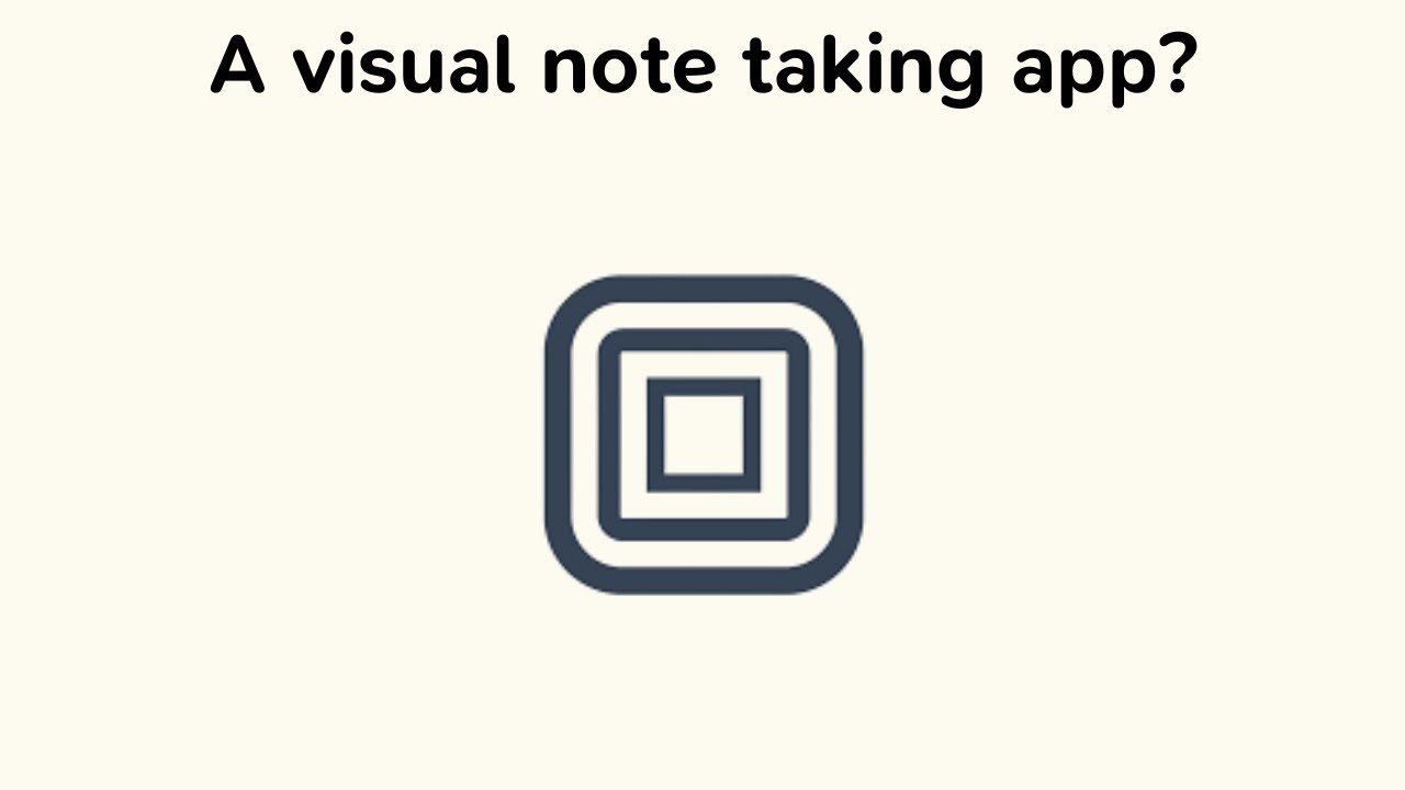 A new visual note taking app? Infinity map first impression - YouTube