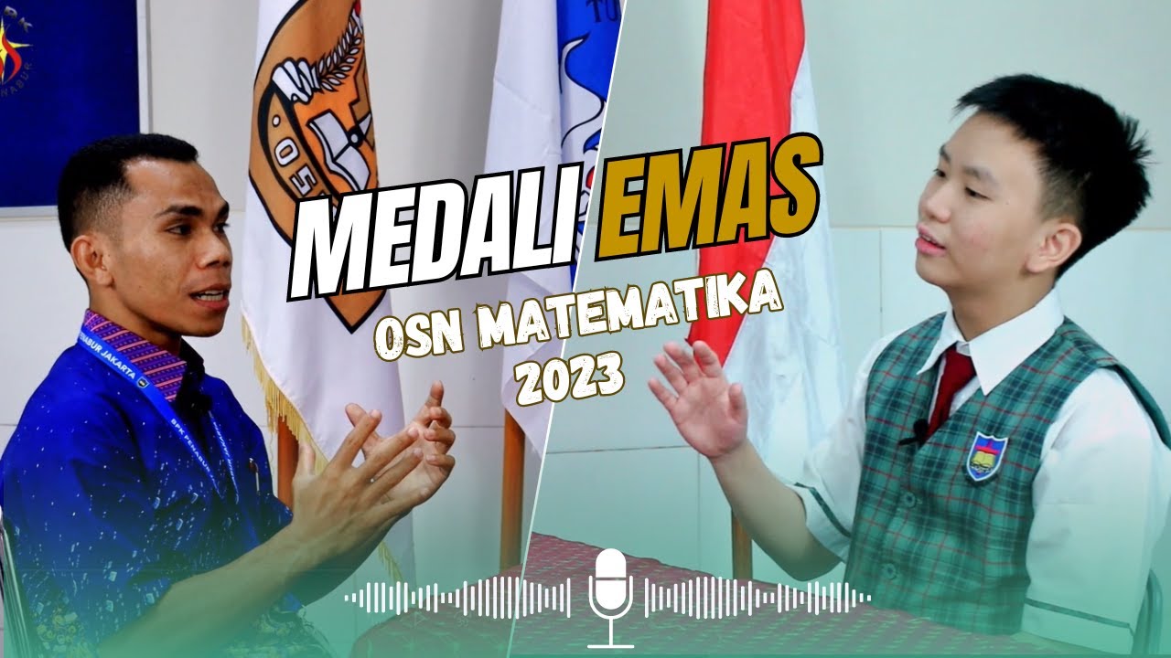 Raih medali EMAS OSN matematika 2023 || Kevin Adi Senjaya - YouTube