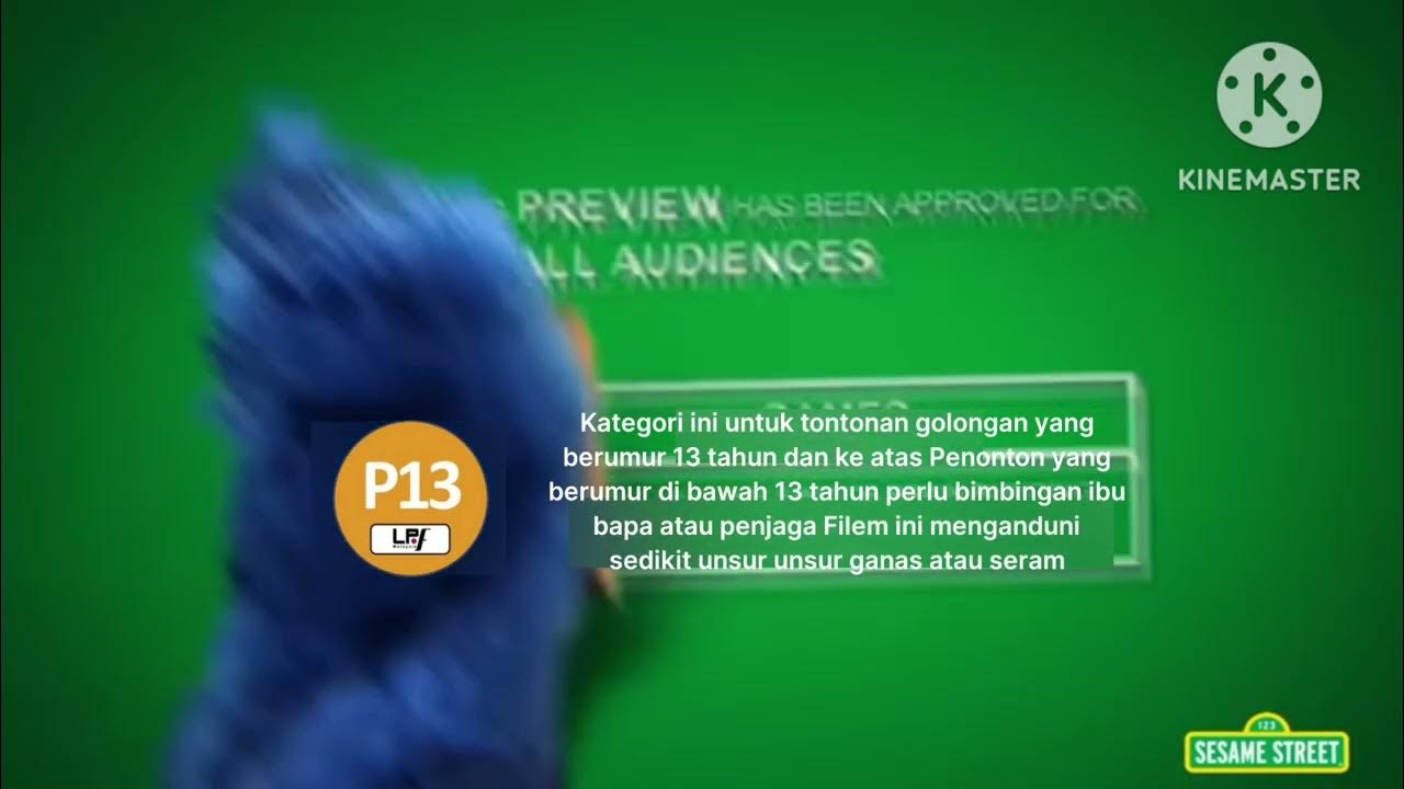 Sesame Street Rated LPF Malaysia Classfation - YouTube