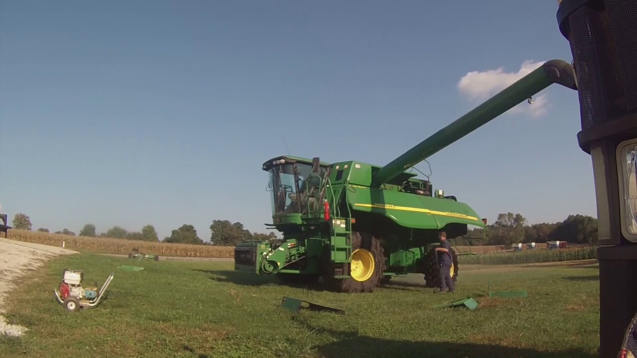 Combine servicing and wash - YouTube