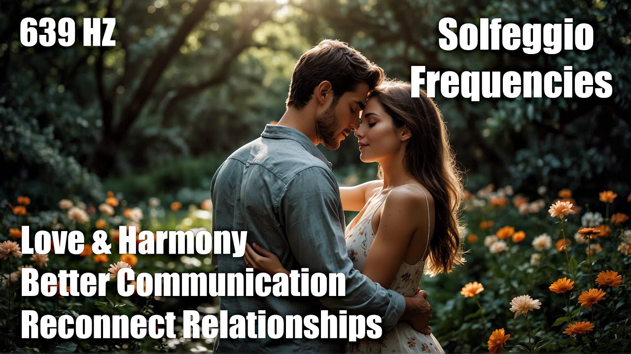 Tune Into The Love & Harmony Frequency For Relationships ️ 639 Hz - YouTube