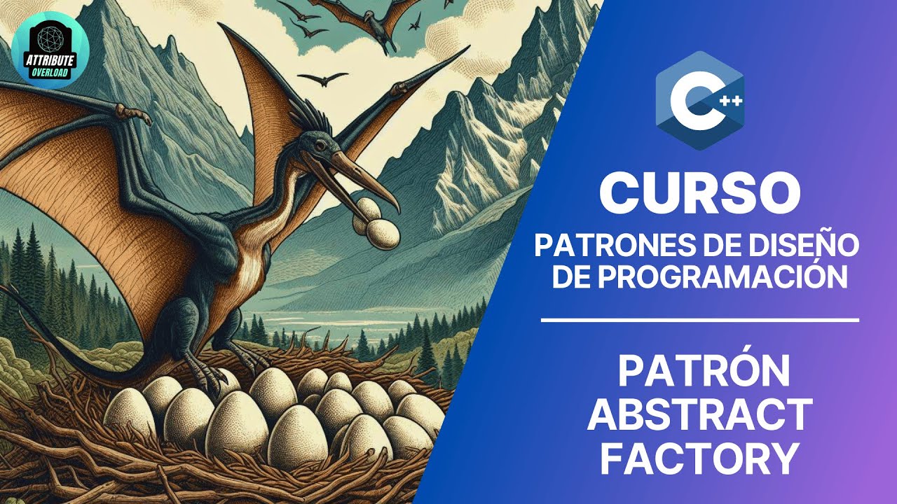 Patron Abstract Factory | PATRONES de DISEÑO en C++ - YouTube