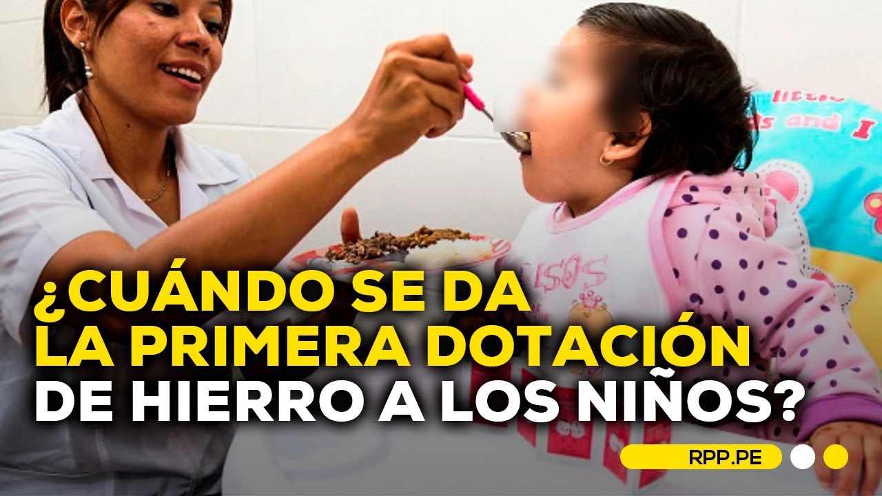 ¿Se debe dar suplemento de hierro a los niños para evitar la anemia ...