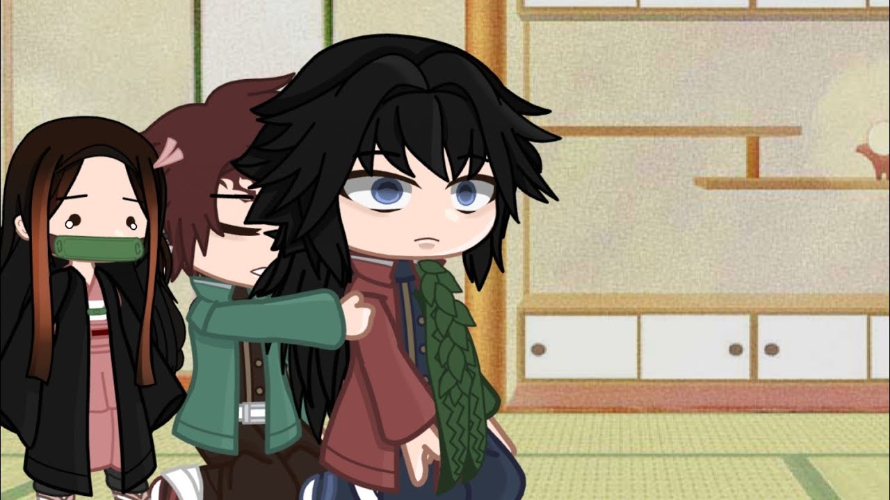 Giyu just being depress ||Demon Slayer|| |Gacha meme| ||Gacha Club ...