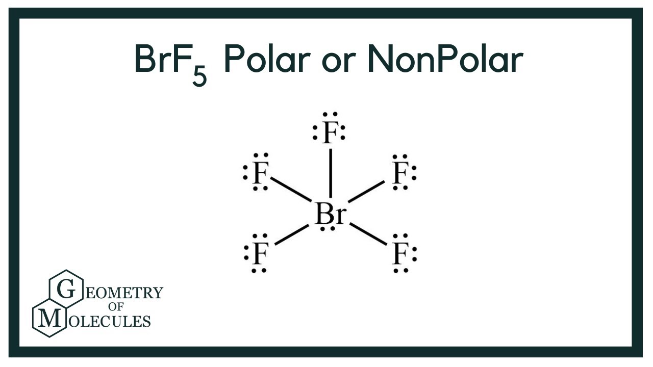 BrF5 Polar Or NonPolar Polarity Explained YouTube BrF5 Polar Or NonPolar Polarity Explained YouTube