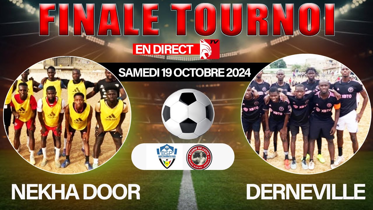 🛑Direct - Finale Tournoi Diankalar: Nekha Door vs Derneville à Grand ...