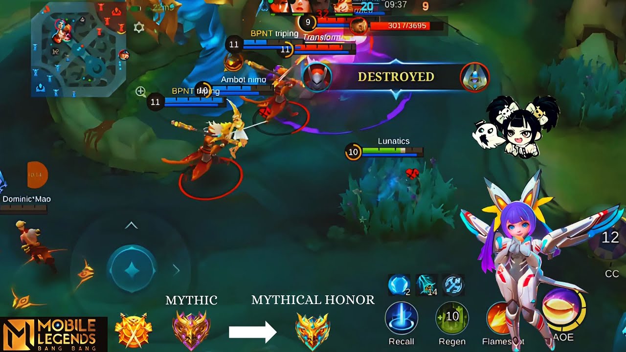 Mythic - Mythical Honor | Rank Game | MLBB Season 35 | Hero Nana - YouTube