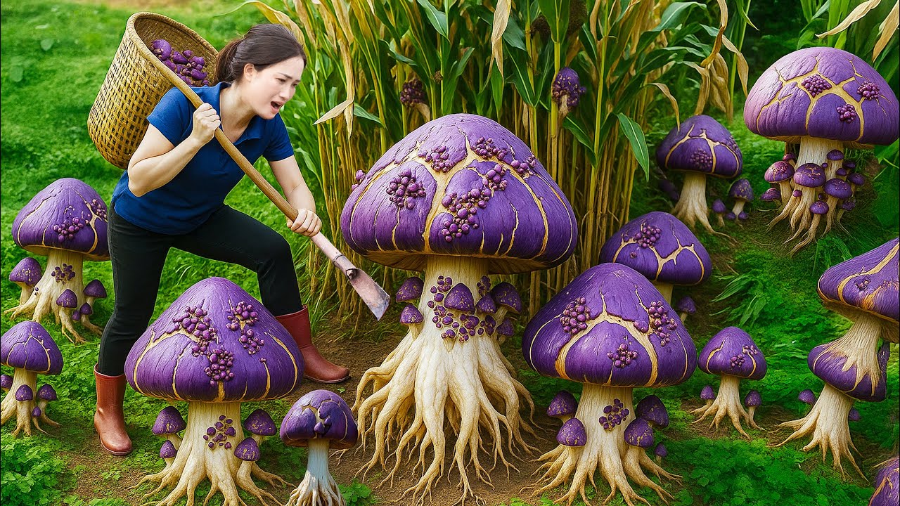 Wild mushrooms burst across the mountain! Full baskets of kai ...