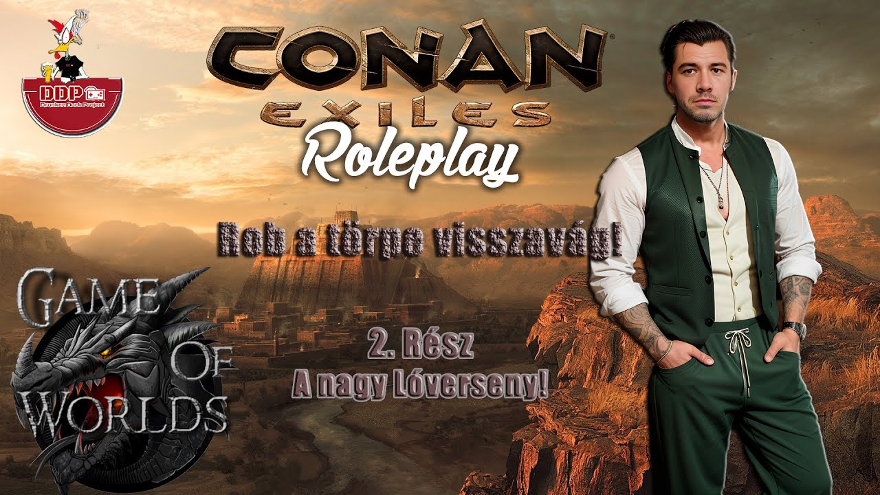 Conan Exiles | Game of Worlds RP | #2 A nagy Lóverseny... - YouTube