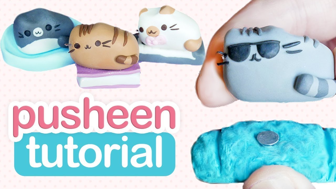 DIY Pusheen Mix and Match ( Polymer Clay Tutorial) - YouTube