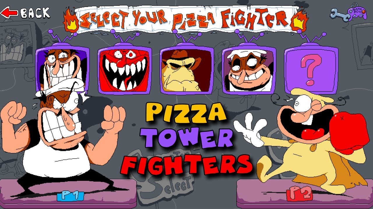 PIZZA TOWER FIGHTERS | Peleando con los PERSONAJES de PIZZA TOWER (Demo - Versión 1.04) - YouTube