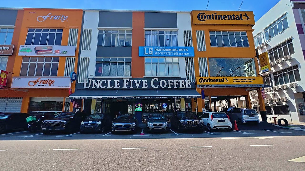 Drive from Aeon Mall Tebrau CIty to Uncle Five Coffee Austin Crest Johor Bahru - YouTube