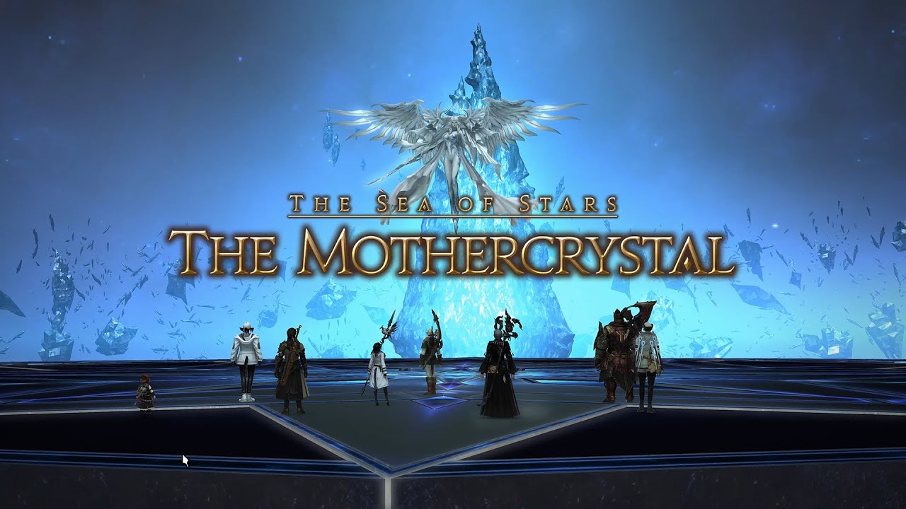 FFXIV Endwalker - The Mothercrystal Hydaelyn Trial - YouTube