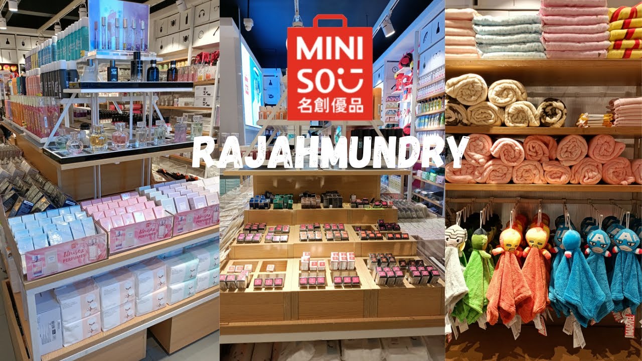 Rajahmundry MINISO Complete Tour video - YouTube