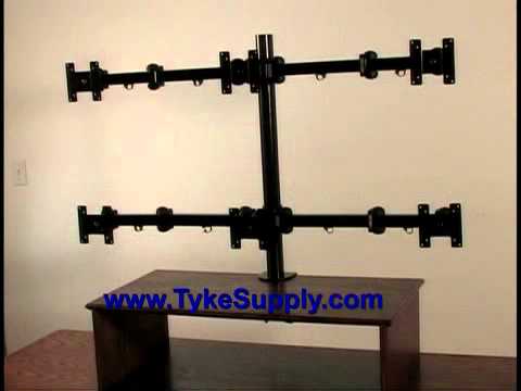 Hex Monitor Stand by Tyke Supply - YouTube
