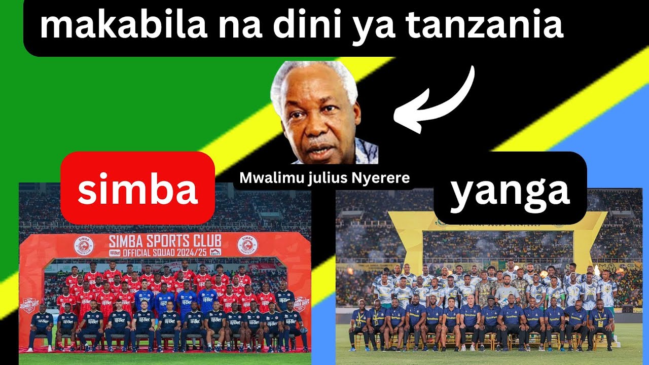 MAKABILA NA DINI YA TANZANIA NI HAYA HAPA - YouTube