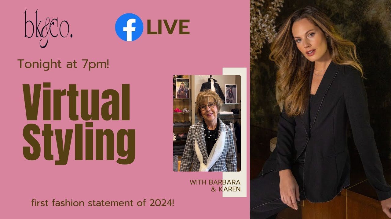 BK&CO LIVE Virtual Styling #197: First Fashion Statement of 2024! - YouTube