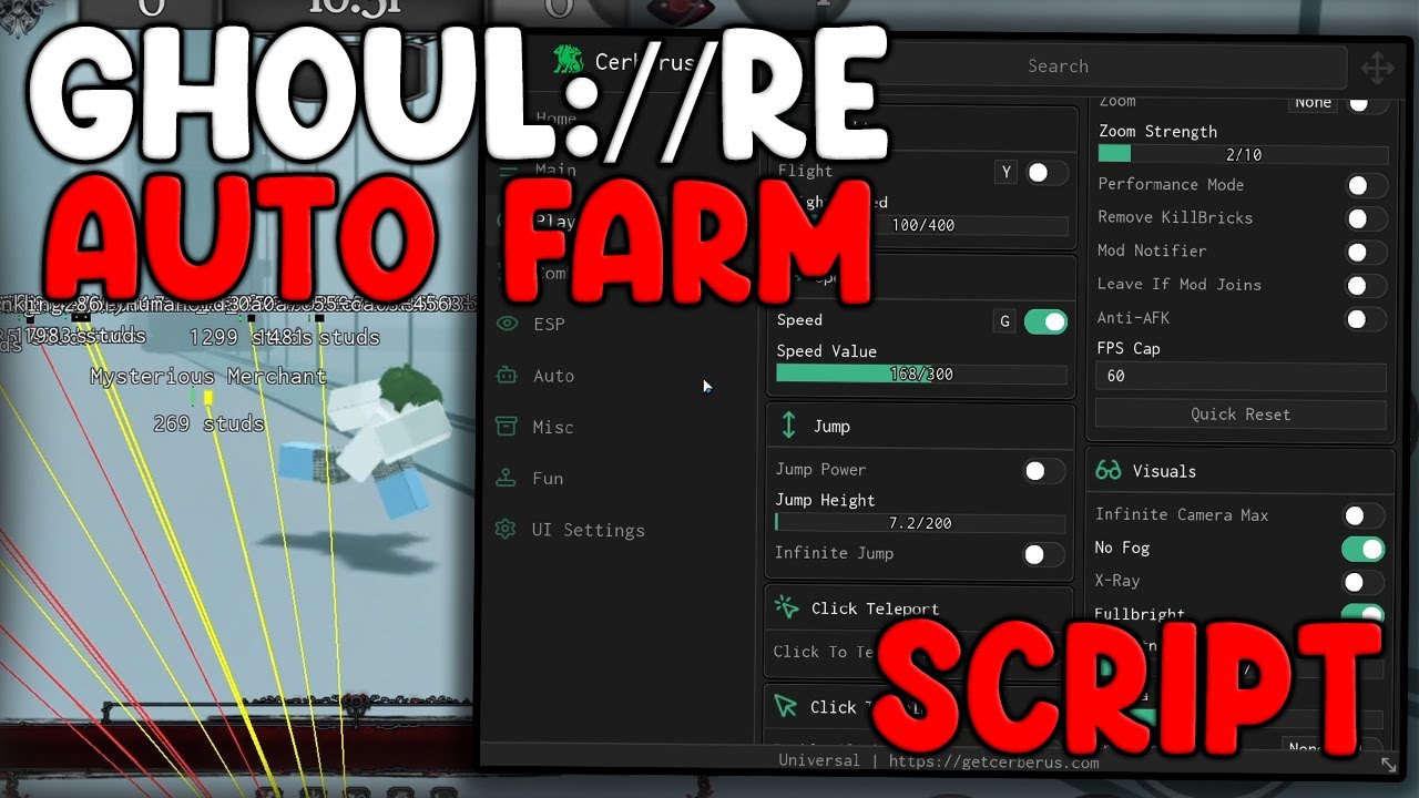 [🔥RELEASE] GHOUL://RE Script Auto Farm, Kill Aura, Auto Parry - Roblox ...