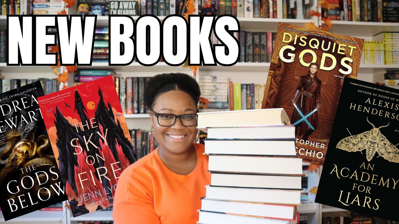 A Big Fall Book Haul🍁 2024 Fantasy & Sci-fi Releases - YouTube