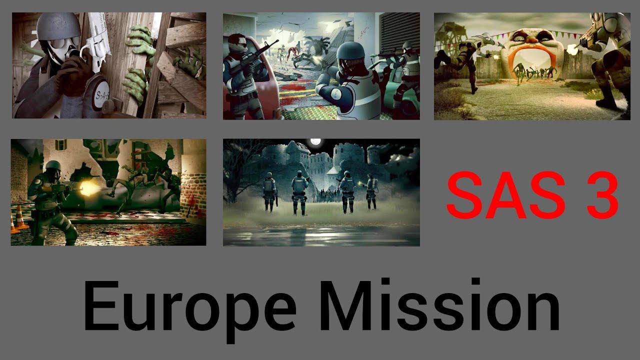 SAS Zombie Assault 3 [ Europe Mission ] - YouTube