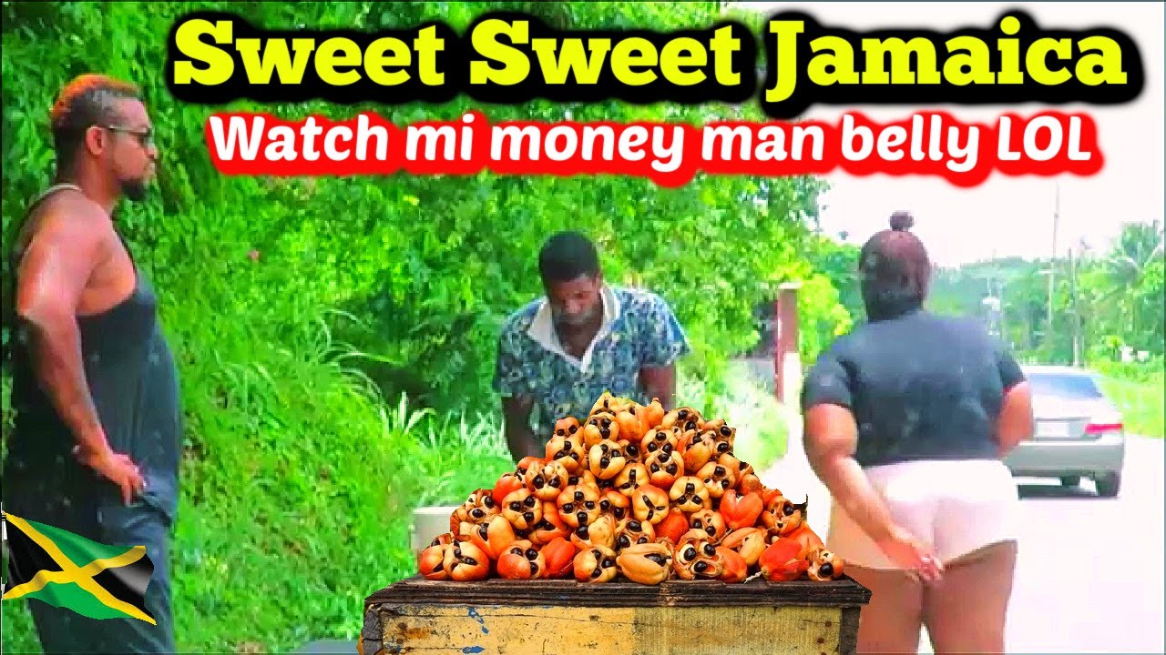 Jamaican Country Gyal Thickness Roadside Ackee & Scenic Views - YouTube