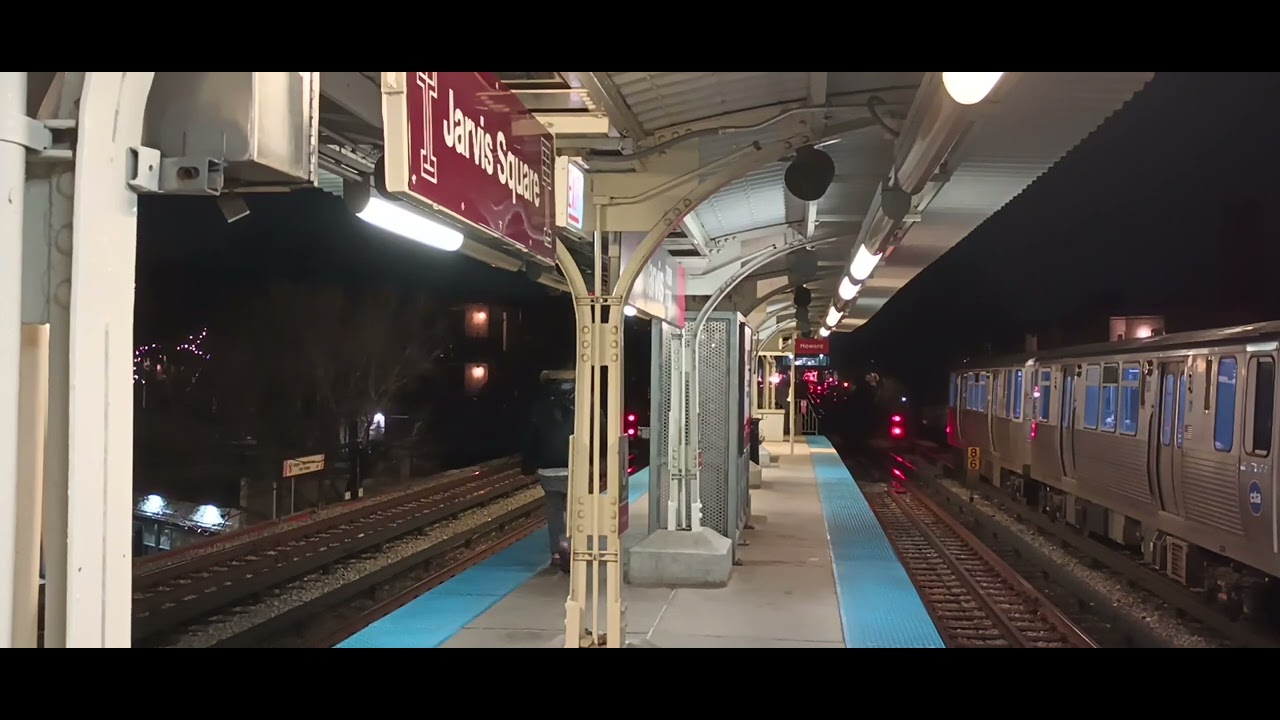 Jarvis Red Line CTA station 3/7/2024 - YouTube