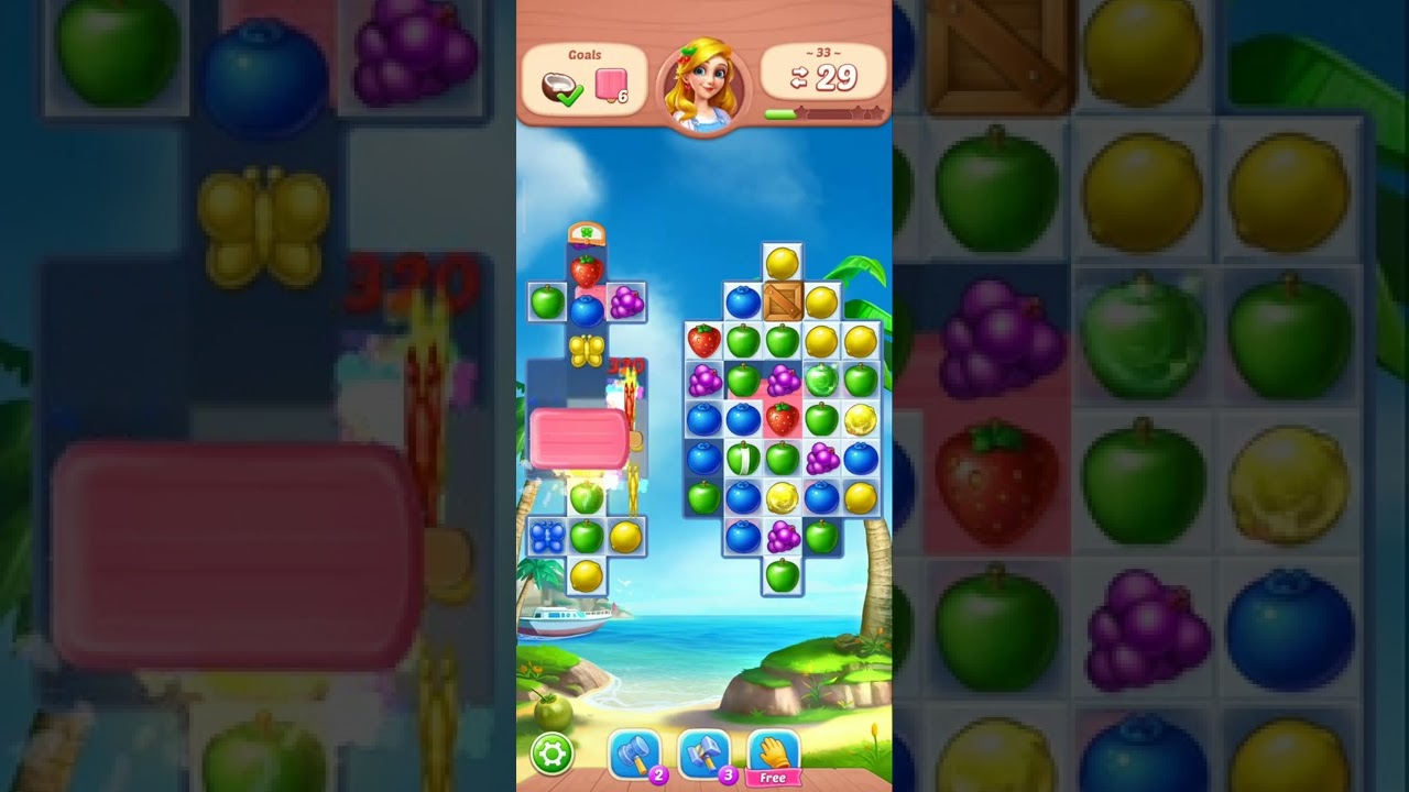 Level33 🍓 Candyblast 🍏 Candyapple 🍎 Candyfruit Youtube