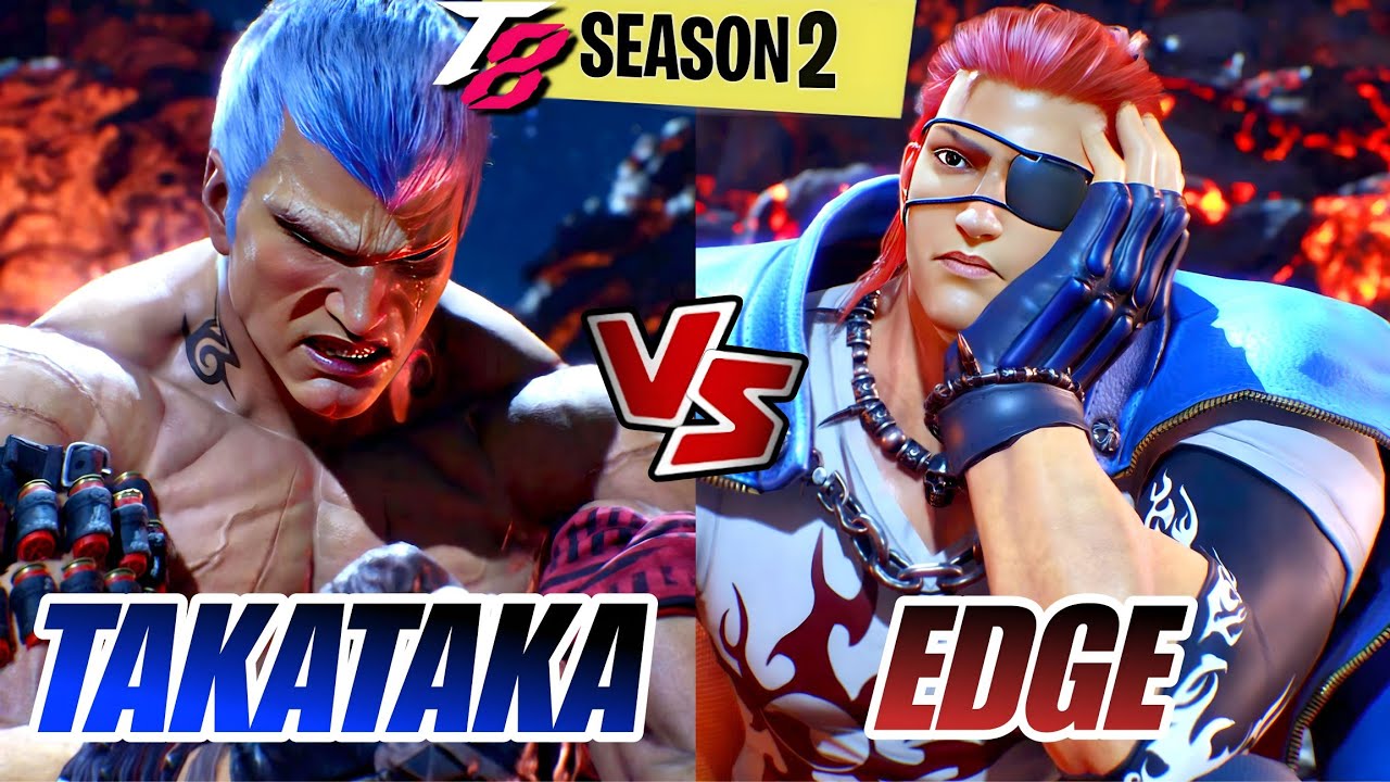 Tekken 8 TAKATAKA (Bryan) vs EDGE (Hwoarang) 💥 Ranked Matches Replays ...