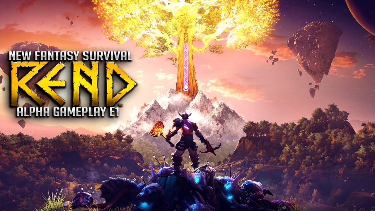 NEW FANTASY SURVIVAL GAME! TAMING EPIC CREATURES AND BUILD STRONGHOLDS! Rend Gameplay E1 - YouTube