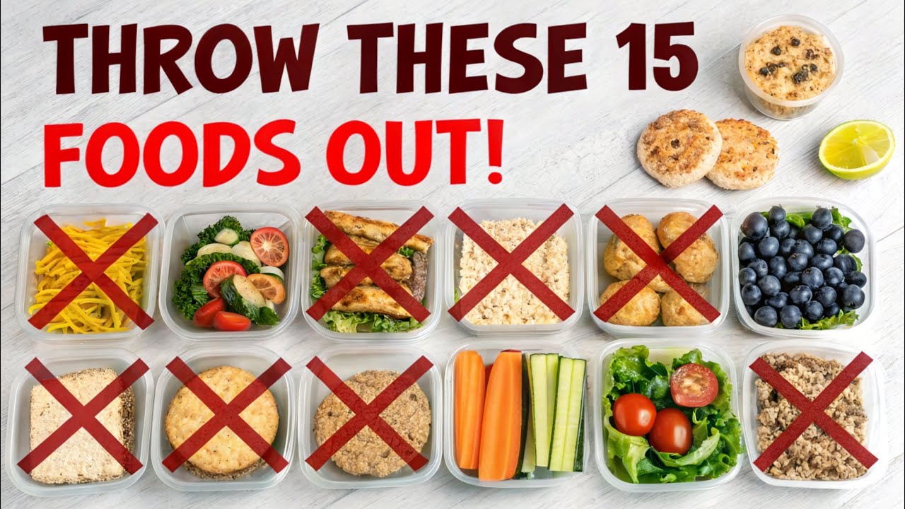 15 Foods To Throw Out NOW If You Want To Live Longer - YouTube