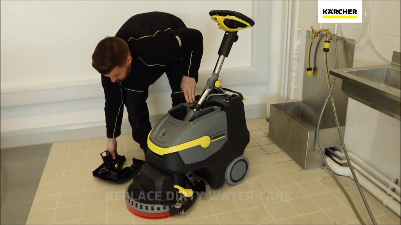Karcher BD 38/12c Training Video - - YouTube