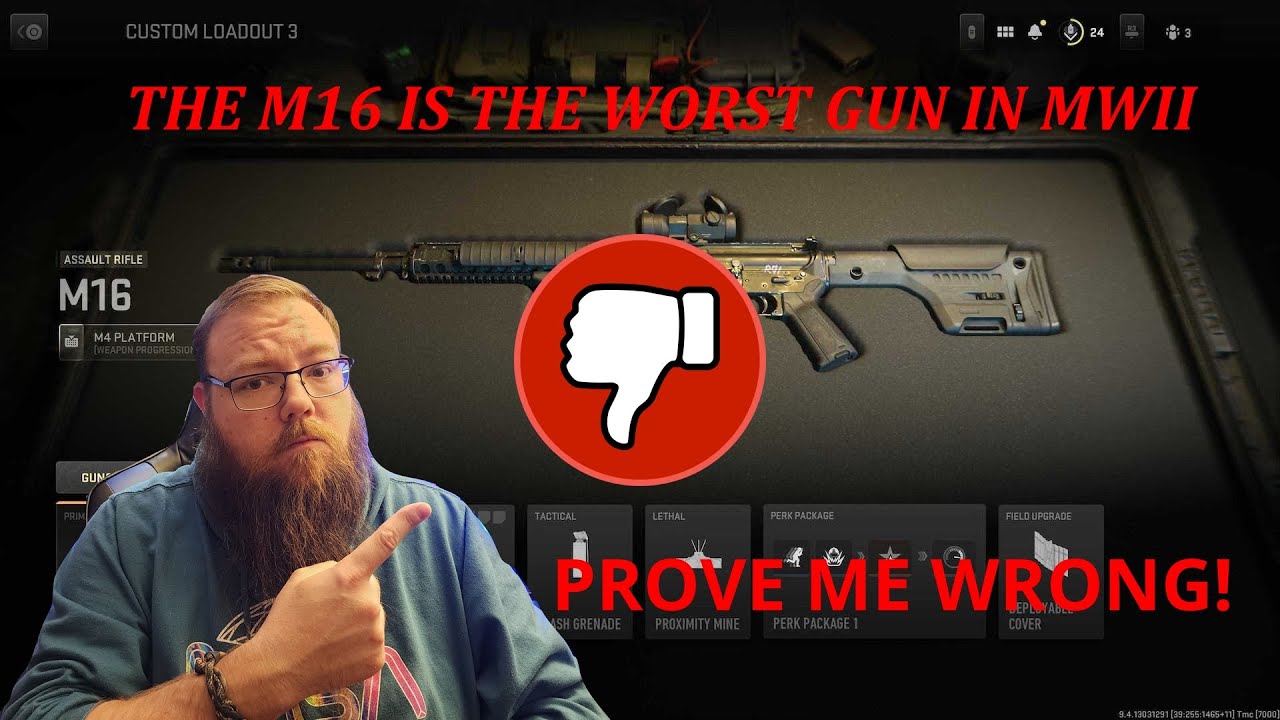 Is the M16 the WORST gun in MWII?! - YouTube