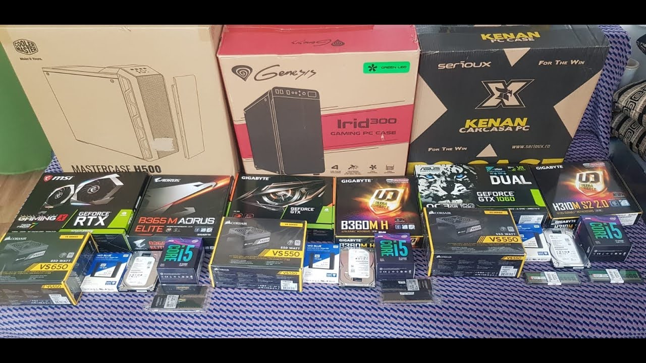 MOS COMPUTERS VA ADUCE: i5-9400F+2060 pt Dennis, i5-9400F+1660 pt ...