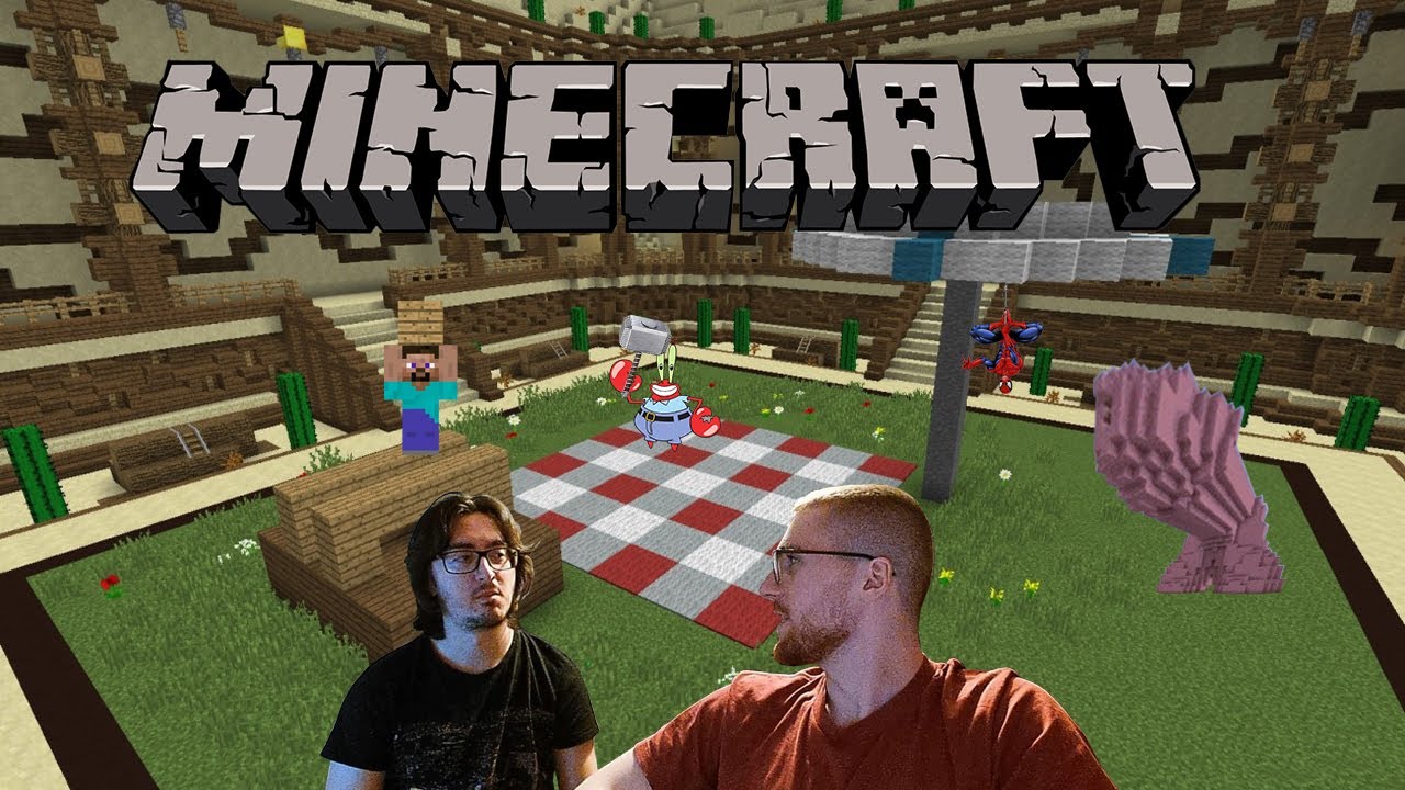 2 Player Build Battle (Minecraft Funny Moments) - YouTube
