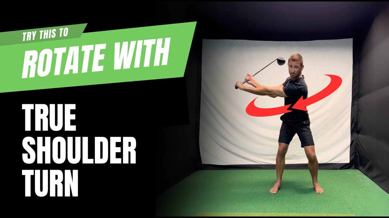 Rotate With True Shoulder Turn - YouTube
