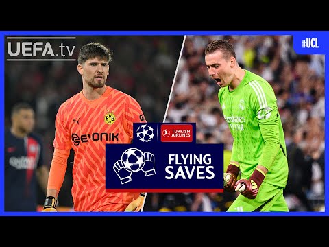 #UCL Great Saves Semi-Finals | Kobel, Lunin...