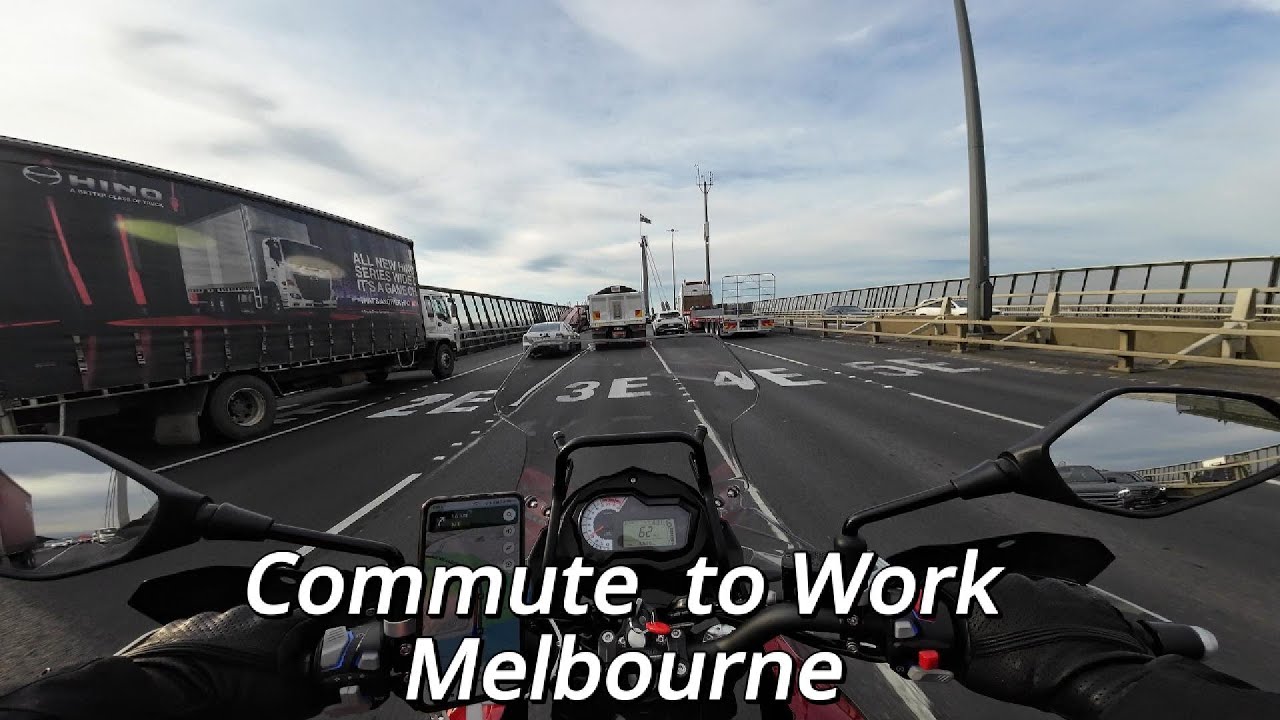 Morning Commute to Work Melbourne - YouTube