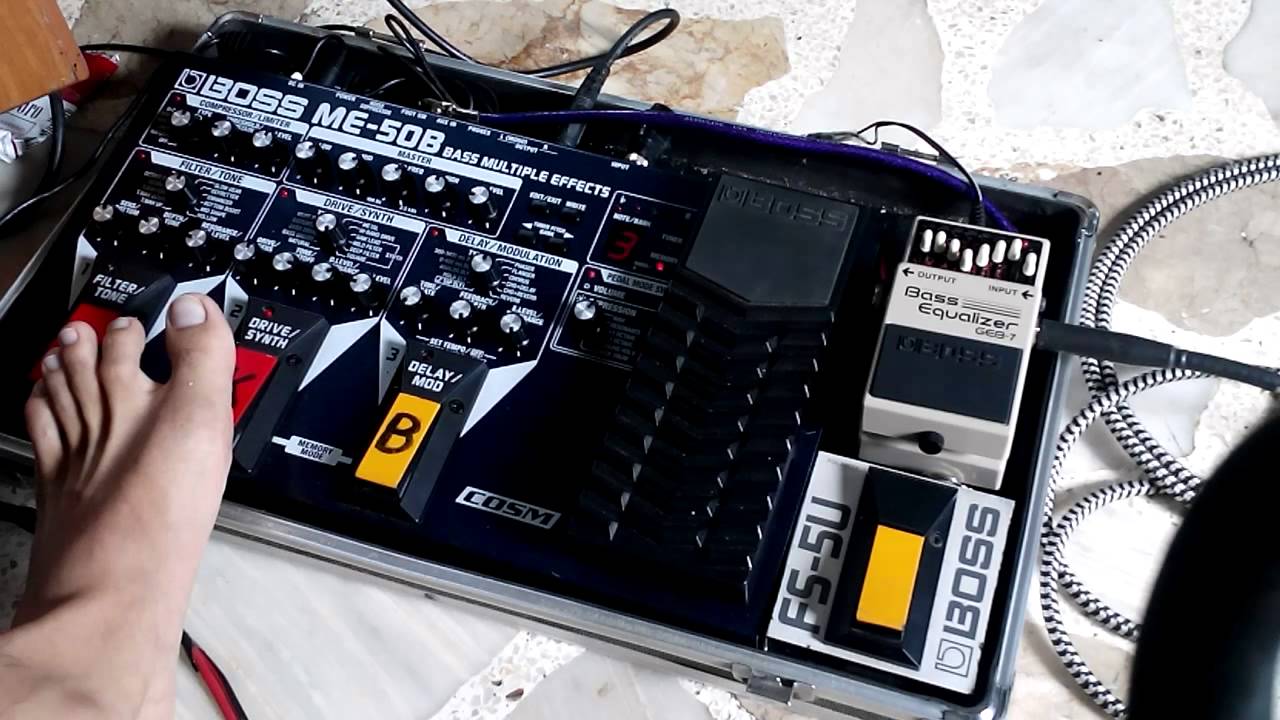 BOSS ME50B - YouTube