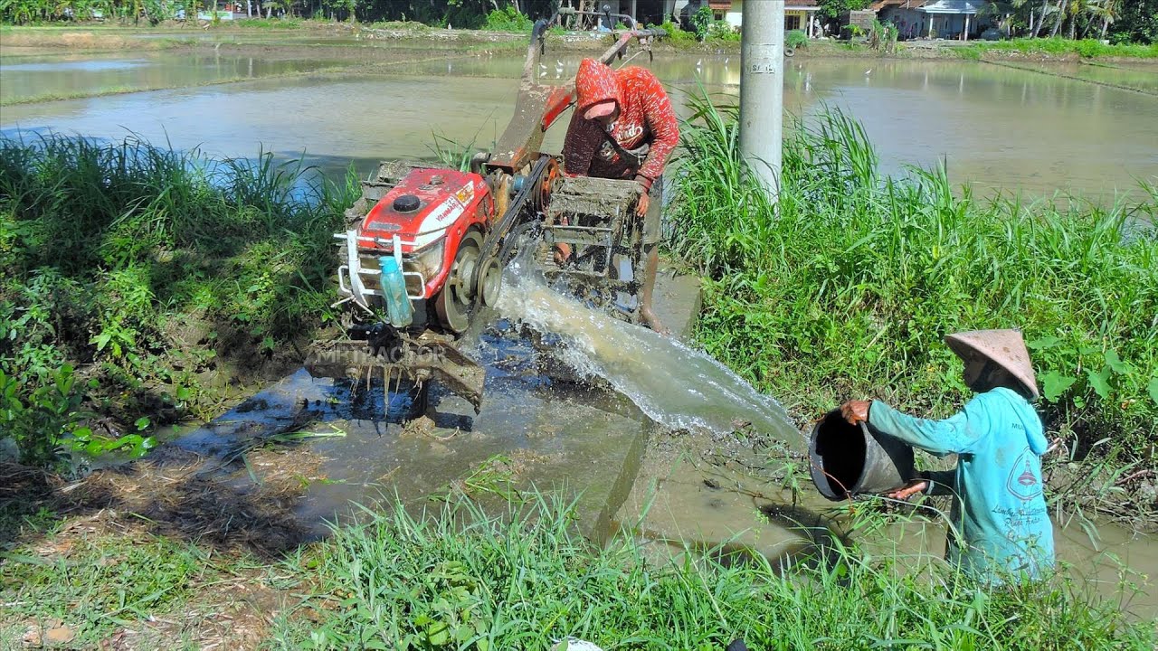 Traktor Quick Luku Rotari Bermesin Yanmar Kubota Selesai Kerja Langsung ...