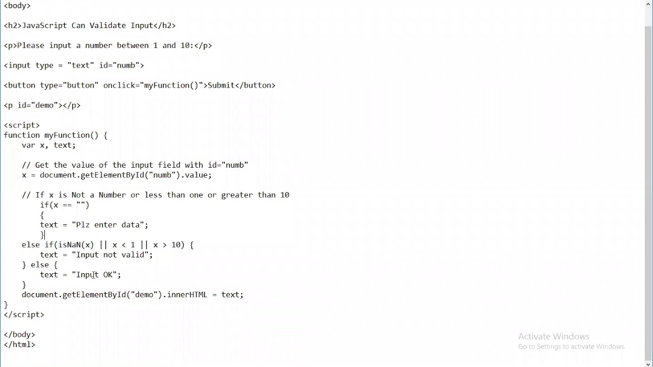 Java Script Dom Part 1 Lecture 22 Web Samreen Razzaq Computing Spectrum Youtube