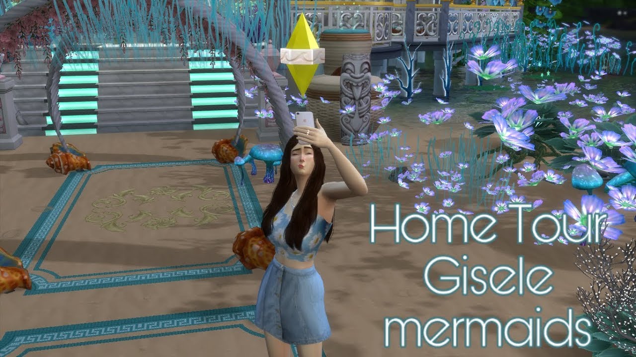 Home tour mermaid House |The Sims 4 - YouTube