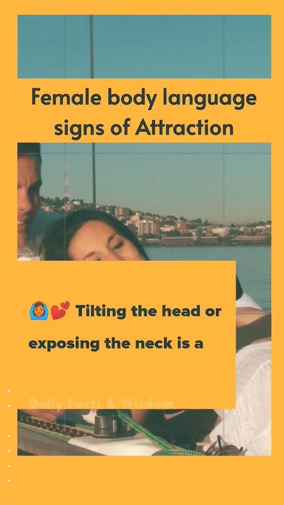 Female Body Language Signs Of Attraction 💓 What Hair Twirling Or Flipping About Womens
