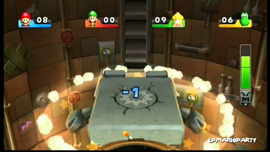 Mario Party 9 Minigame: Wummp-Wumms (Whomp Stomp) - YouTube