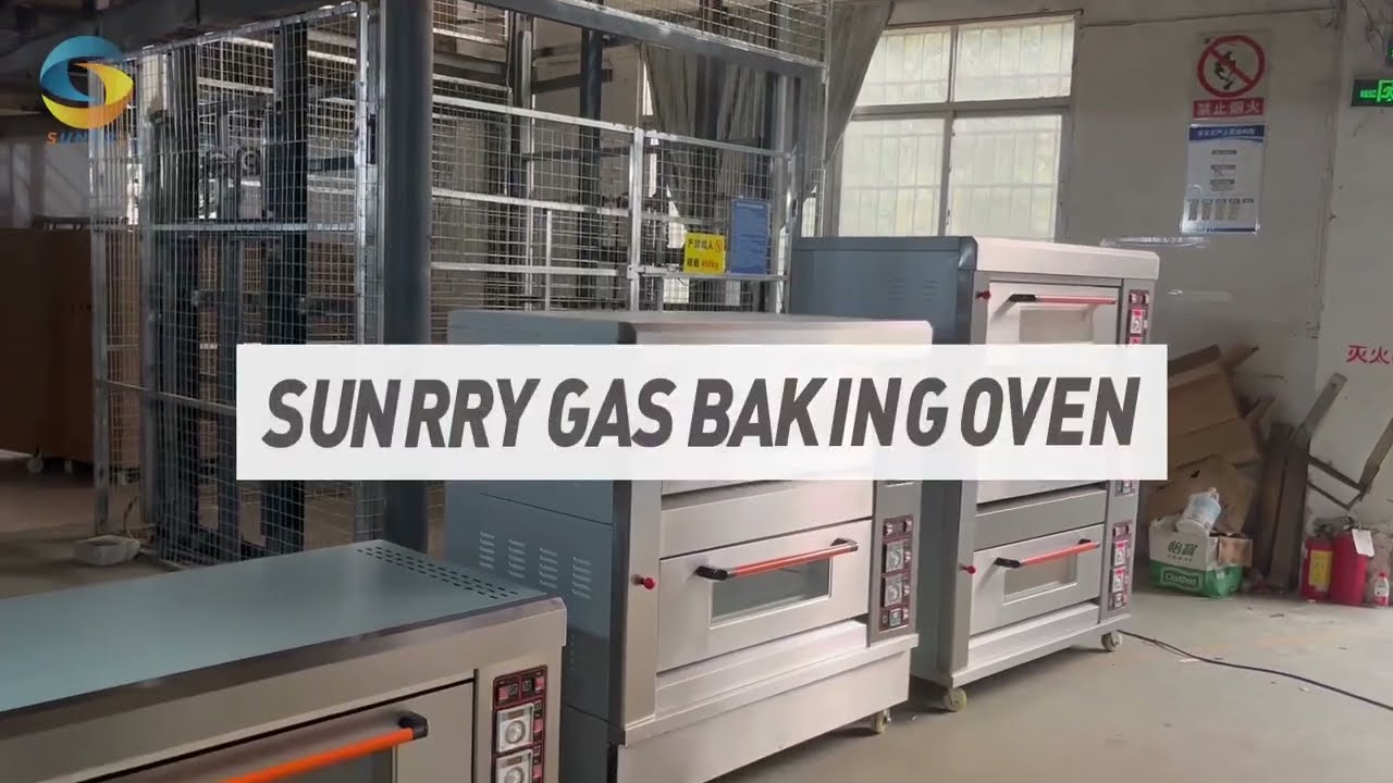 Bakery equipment Gas Bread Baking Oven Bread Baking Machine ...