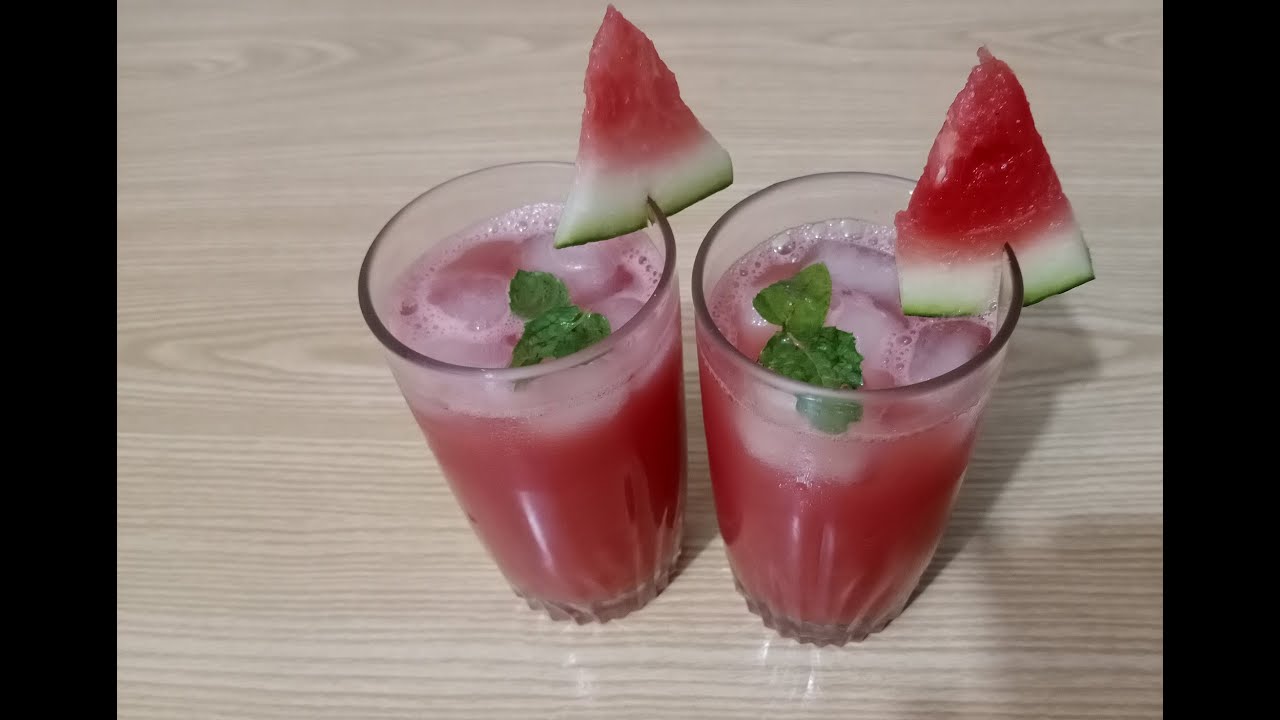 Cool & Refreshing Watermelon Drink Recipe ||By Khan Pakwan - YouTube