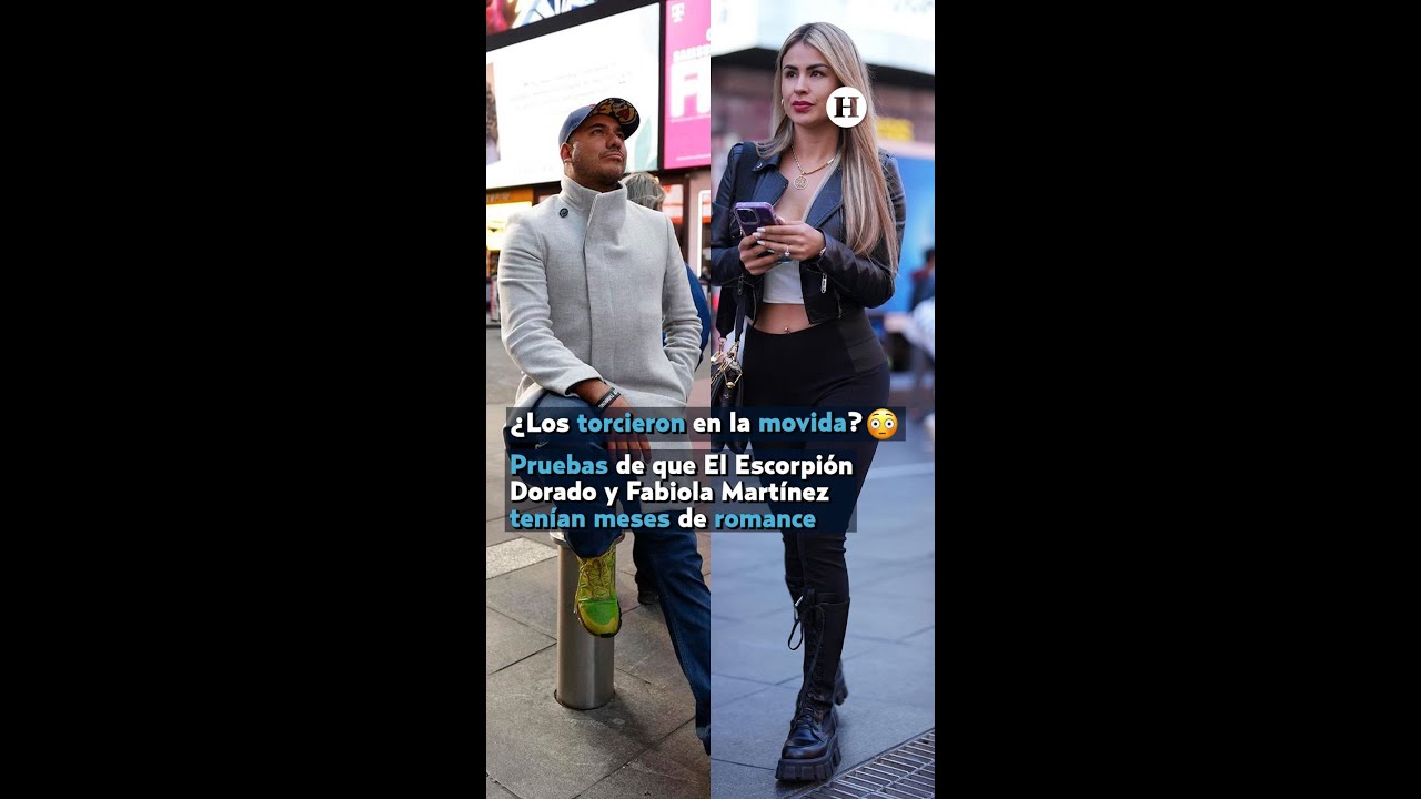 Hay pruebas de que el Escorpión Dorado y Fabiola Martínez sostuvieron un largo romance - YouTube