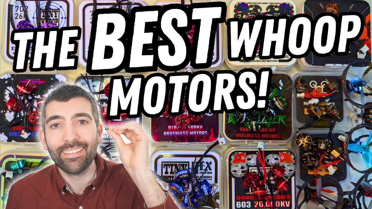 Testing 40+ TinyWhoop Motors to find the very best motors for your 65mm ...