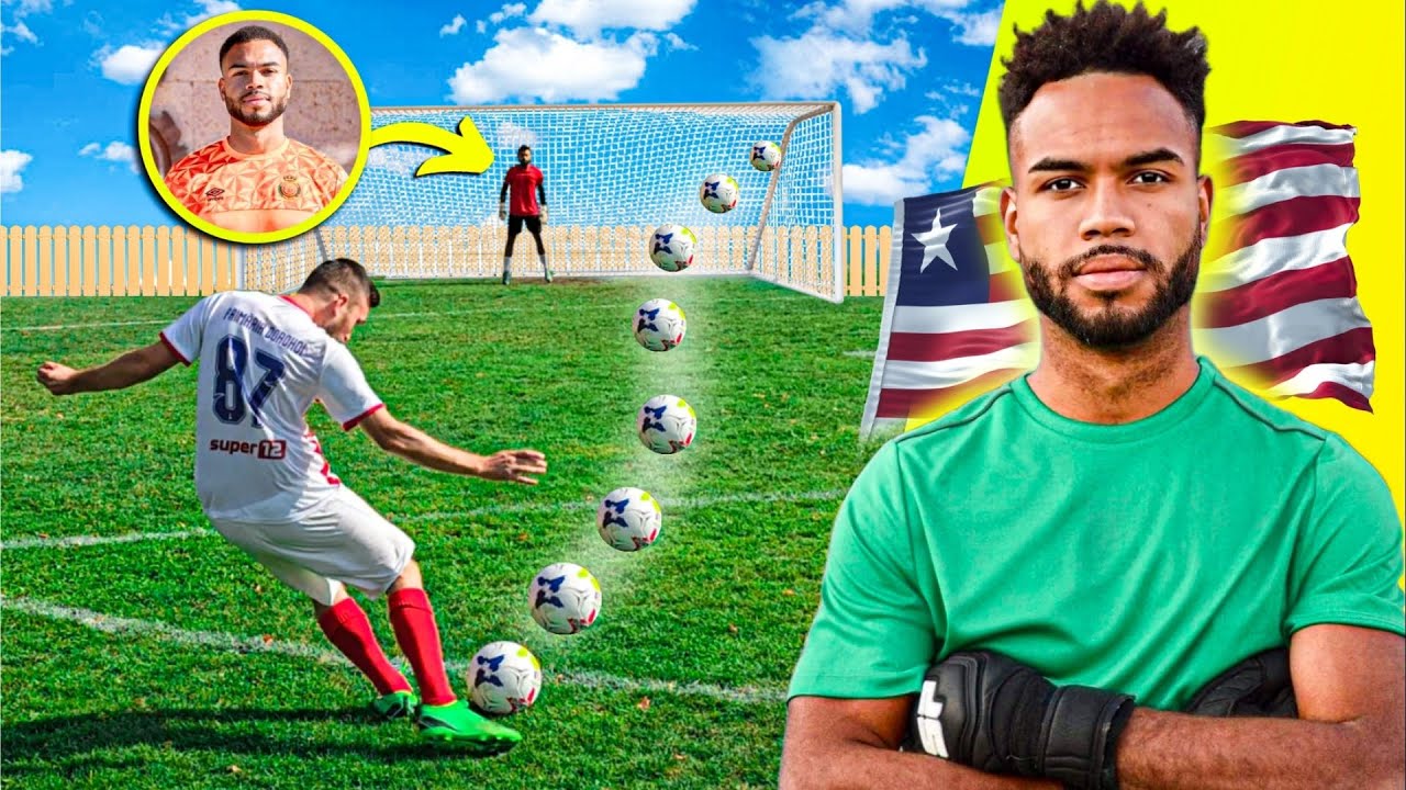 TESTEZ UN PORTAR DE ECHIPA NATIONALA DIN AFRICA!! 😱 - YouTube