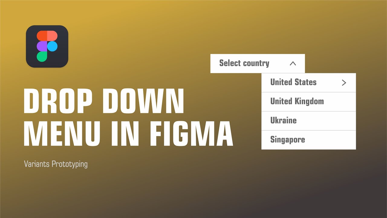 Dropdown Menu Animation in Figma - Easy Tutorial - YouTube