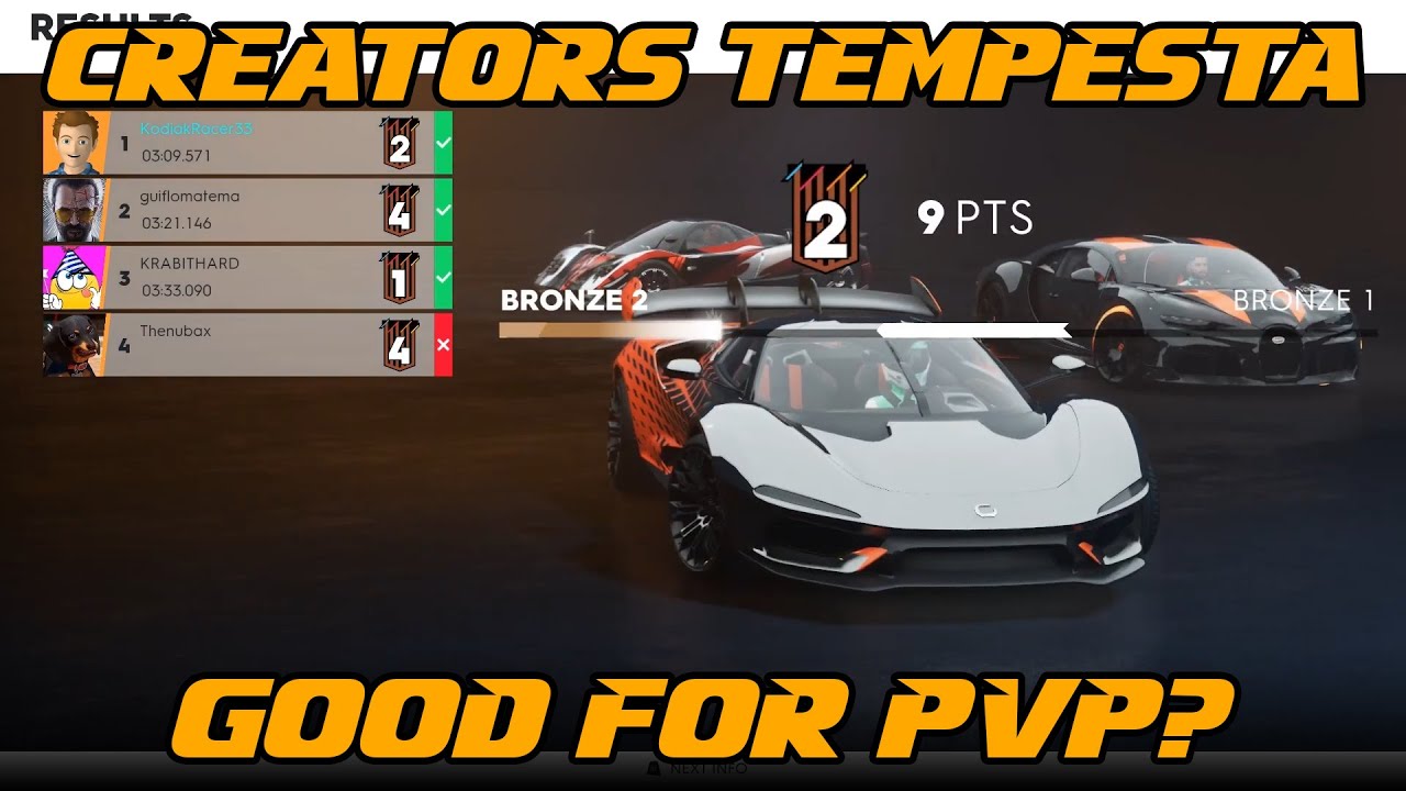 How GOOD is The Creators Tempesta at PVP? - The Crew 2 - YouTube
